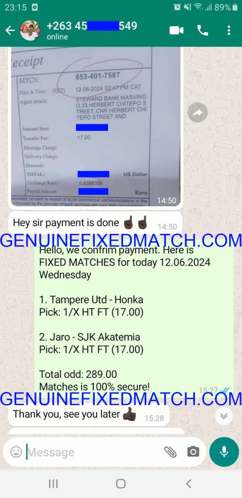 GENUINE FIXED MATCH 100% SURE - Best Fixed Matches, Football Tips ...